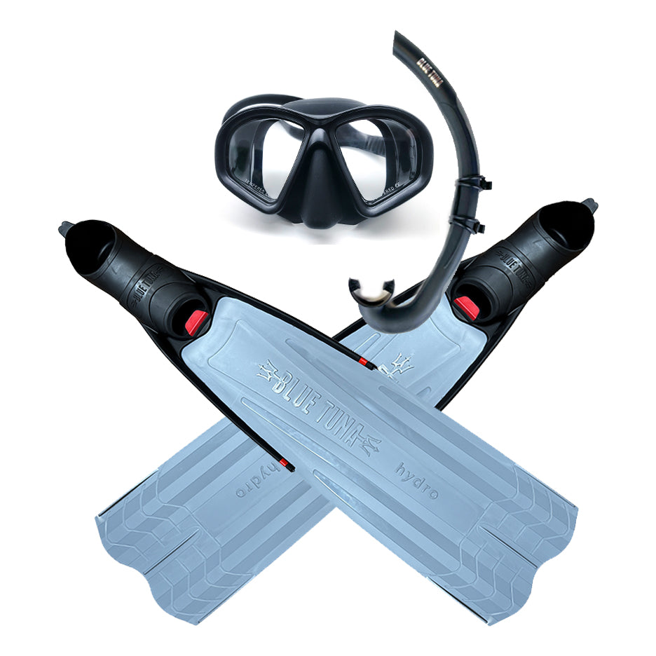 Fin Mask Snorkel Starter Kit – Blue Tuna Spearfishing Co