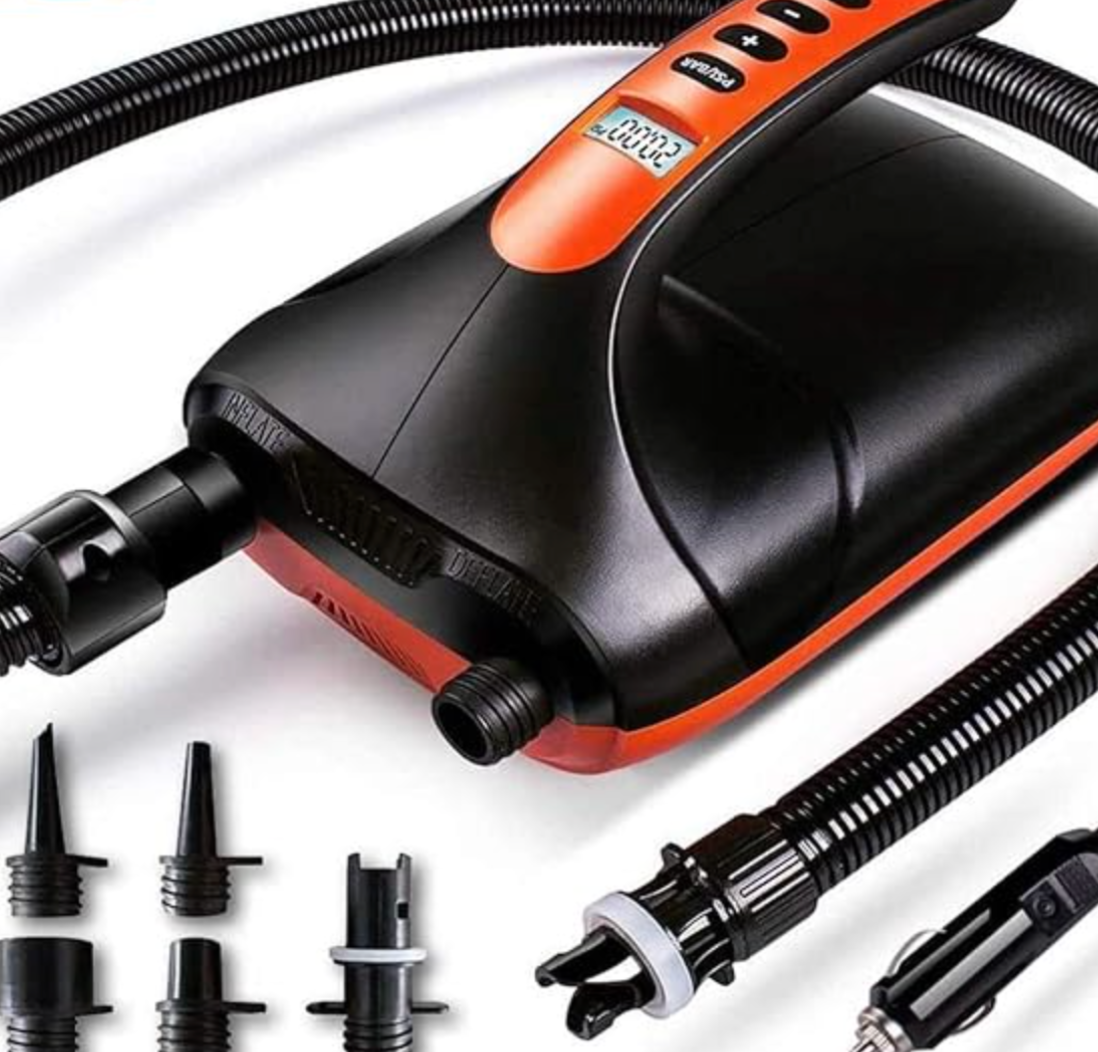 20PSI High Pressure SUP Electric Air Pump – Blue Tuna Spearfishing Co